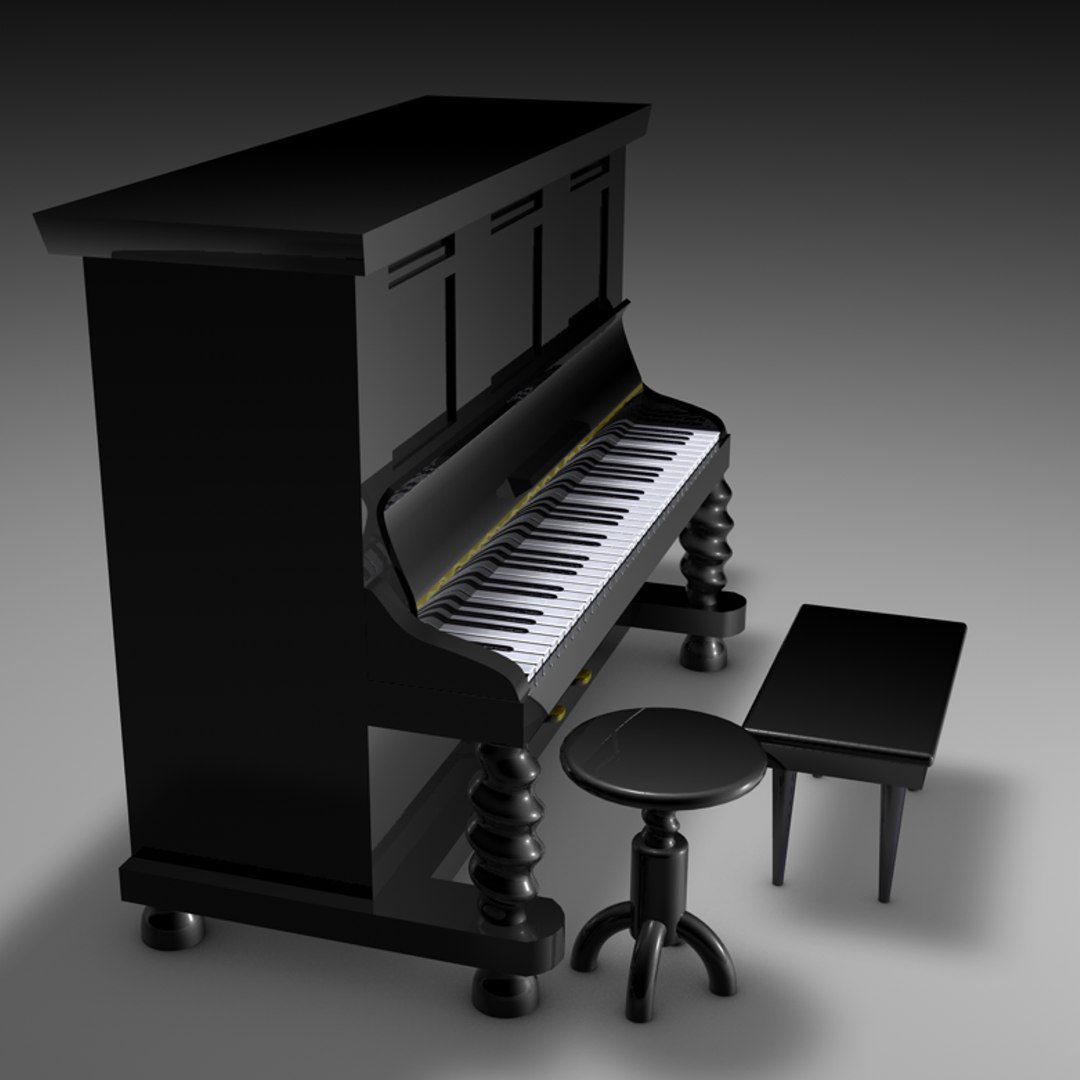 Piano Keyboard 3d 3ds