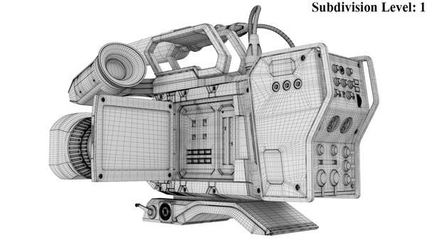 Real studio camera 3D - TurboSquid 1701903
