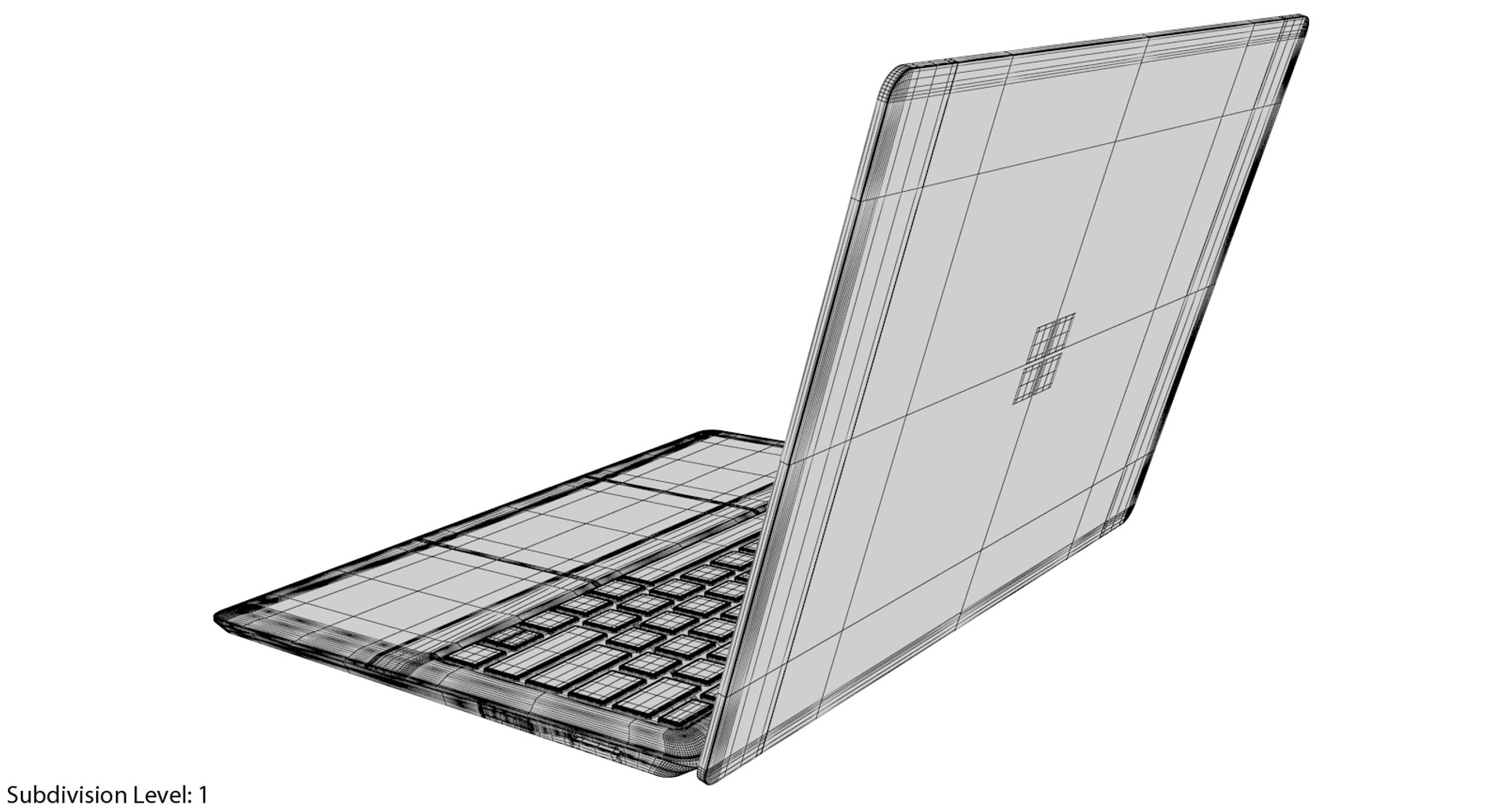 3D Realistic Microsoft Surface Laptop - TurboSquid 1158618