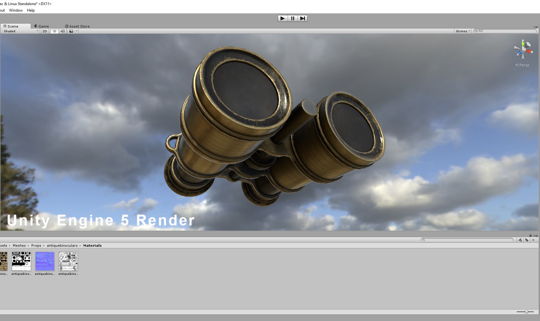 3d Asset Polys Unity