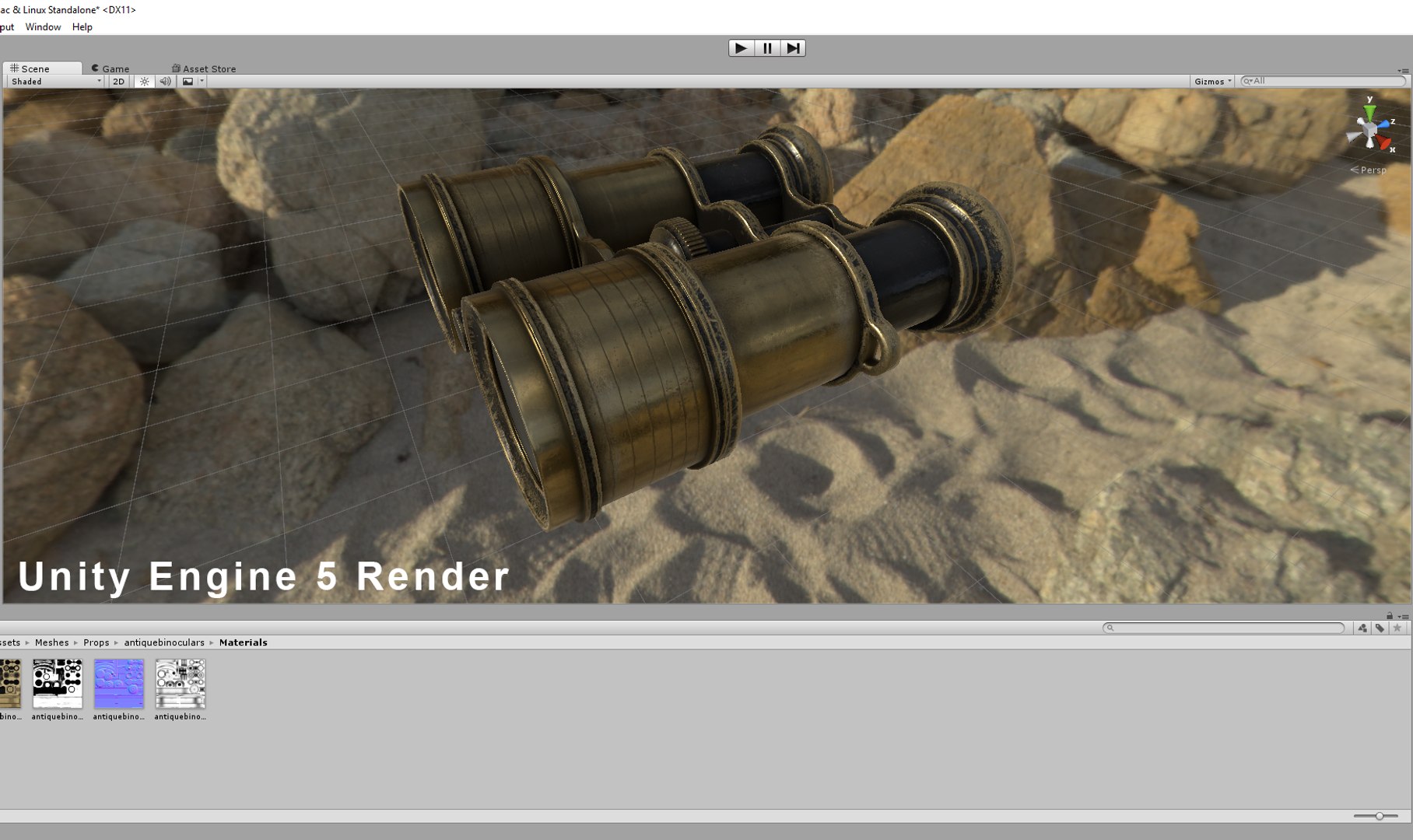 3d Asset Polys Unity