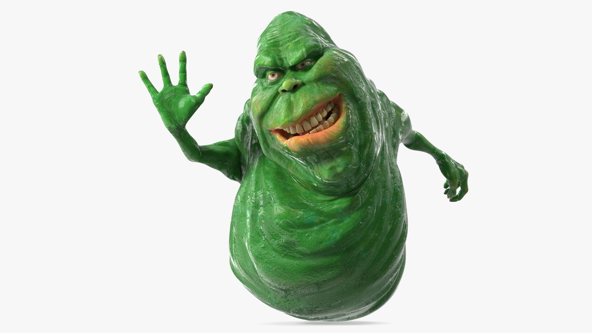 Character Slimer Angry Pose For 3D Print 3D Model - TurboSquid 2353285