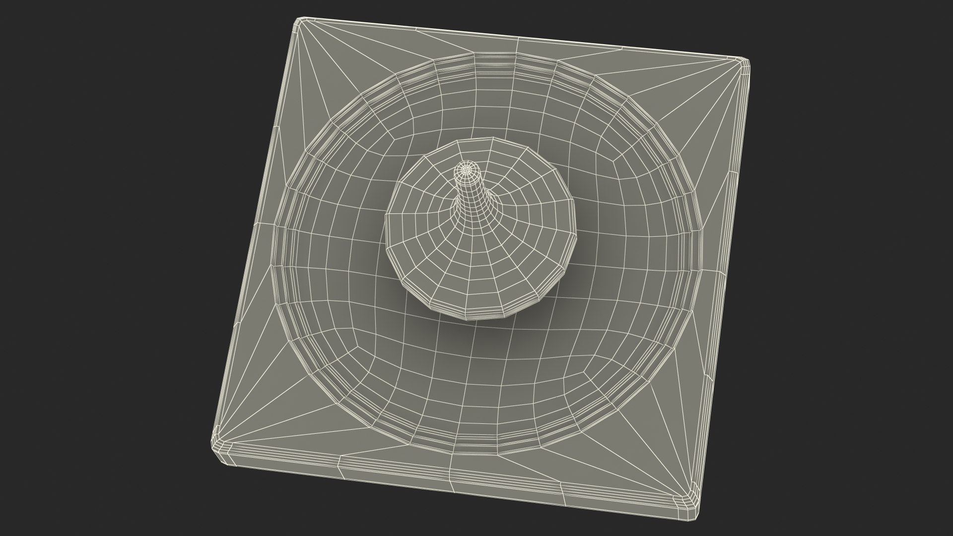 3D Wooden Spinning Top with Stand model - TurboSquid 1782115