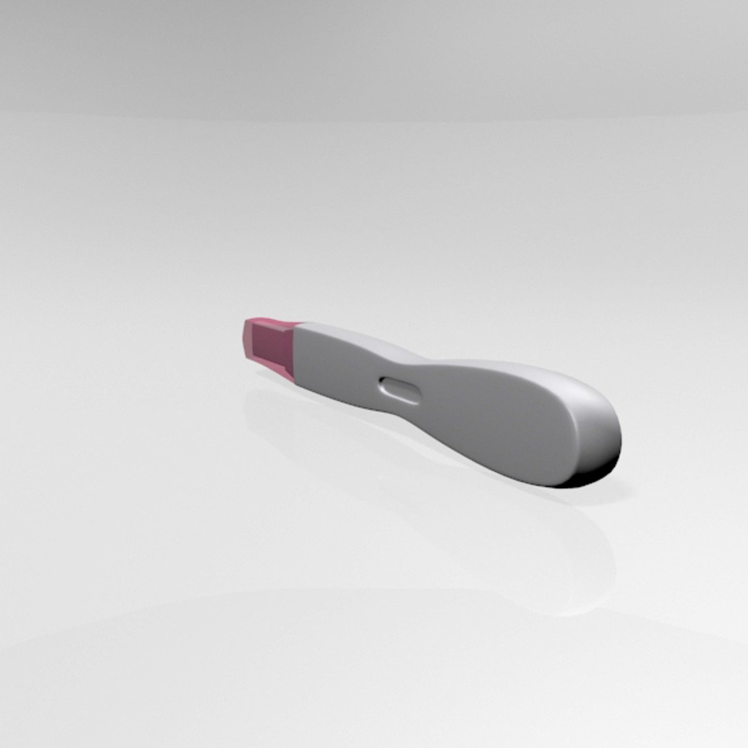 Pregnancy Test 01 Model - TurboSquid 1852288