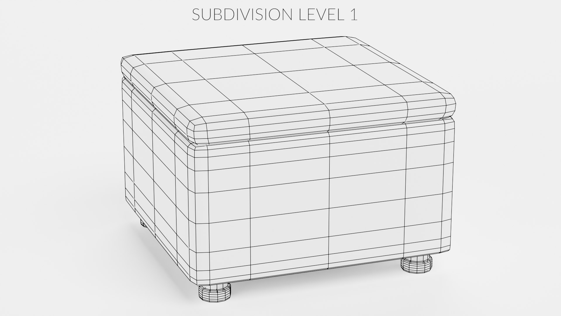 Pouffe 3D Model - TurboSquid 2127714
