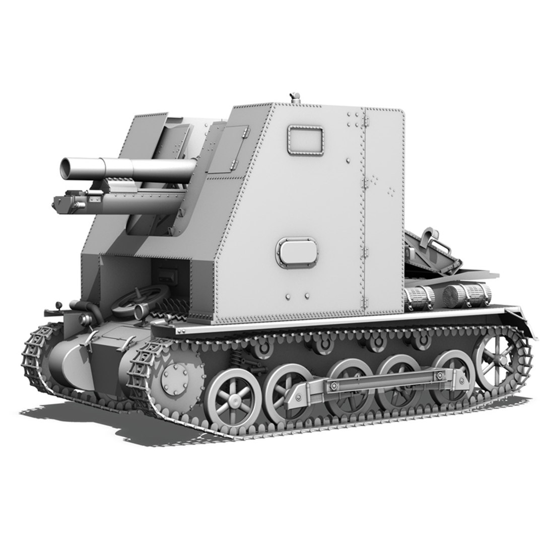 Panzerkampfwagen 1 Panzer - 3d Model