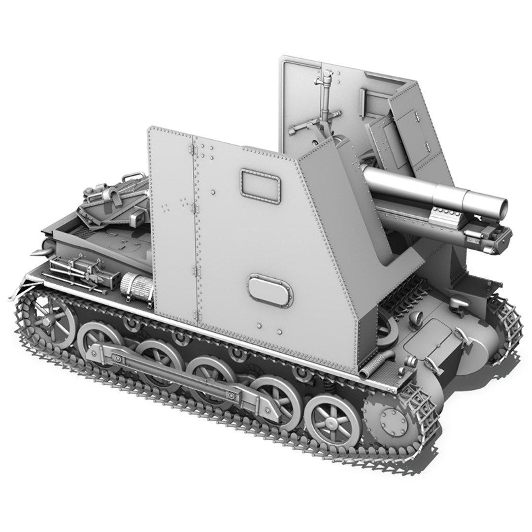 Panzerkampfwagen 1 Panzer - 3d Model