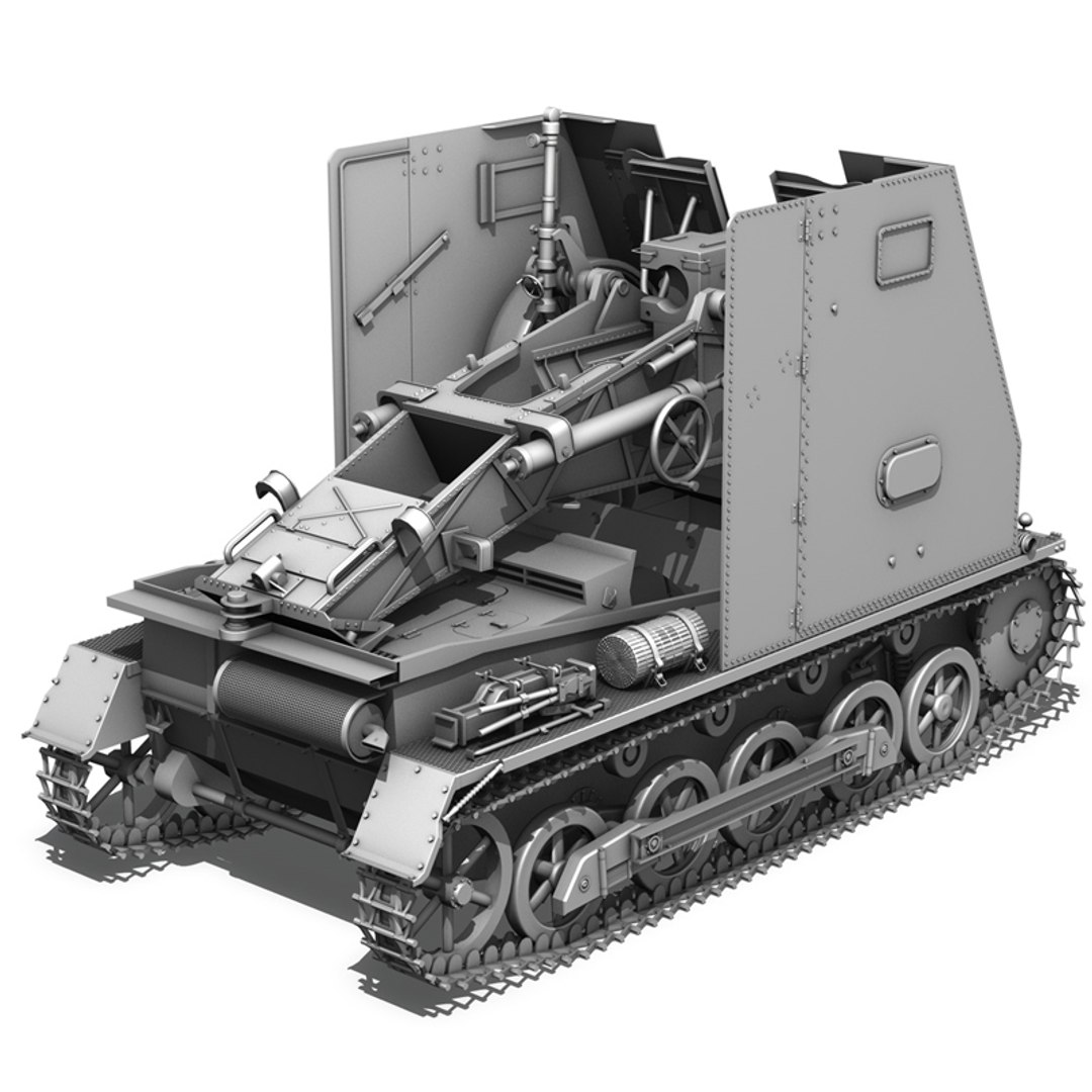 Panzerkampfwagen 1 Panzer - 3d Model