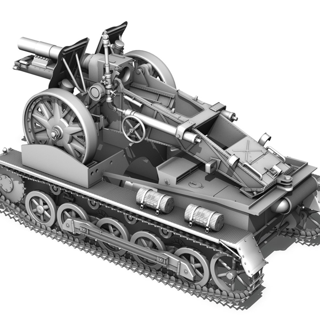 Panzerkampfwagen 1 Panzer - 3d Model