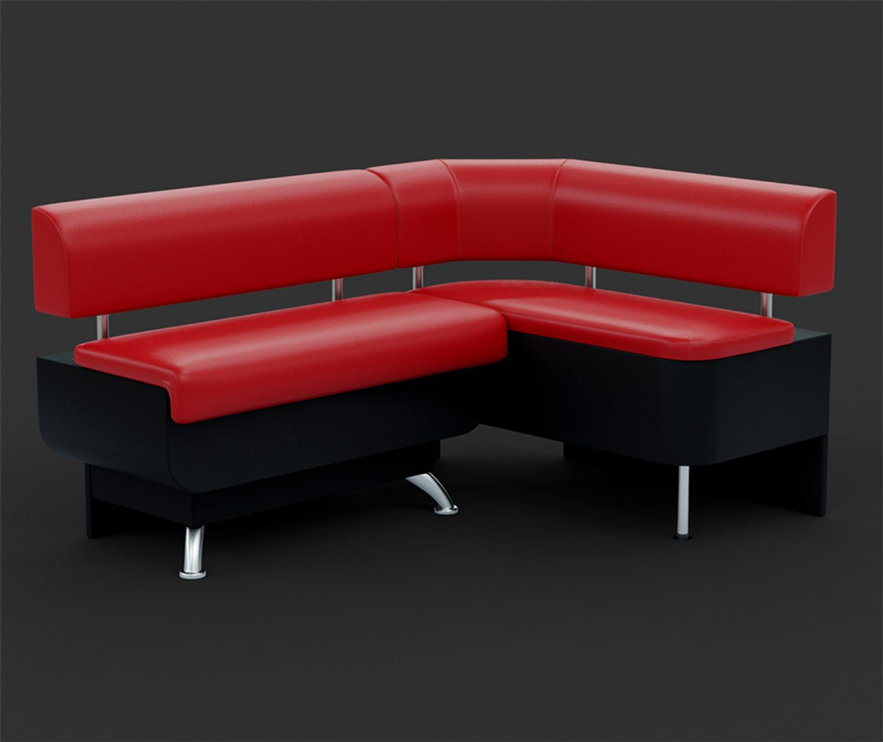 Corner Kitchen 3D Model - TurboSquid 1606203