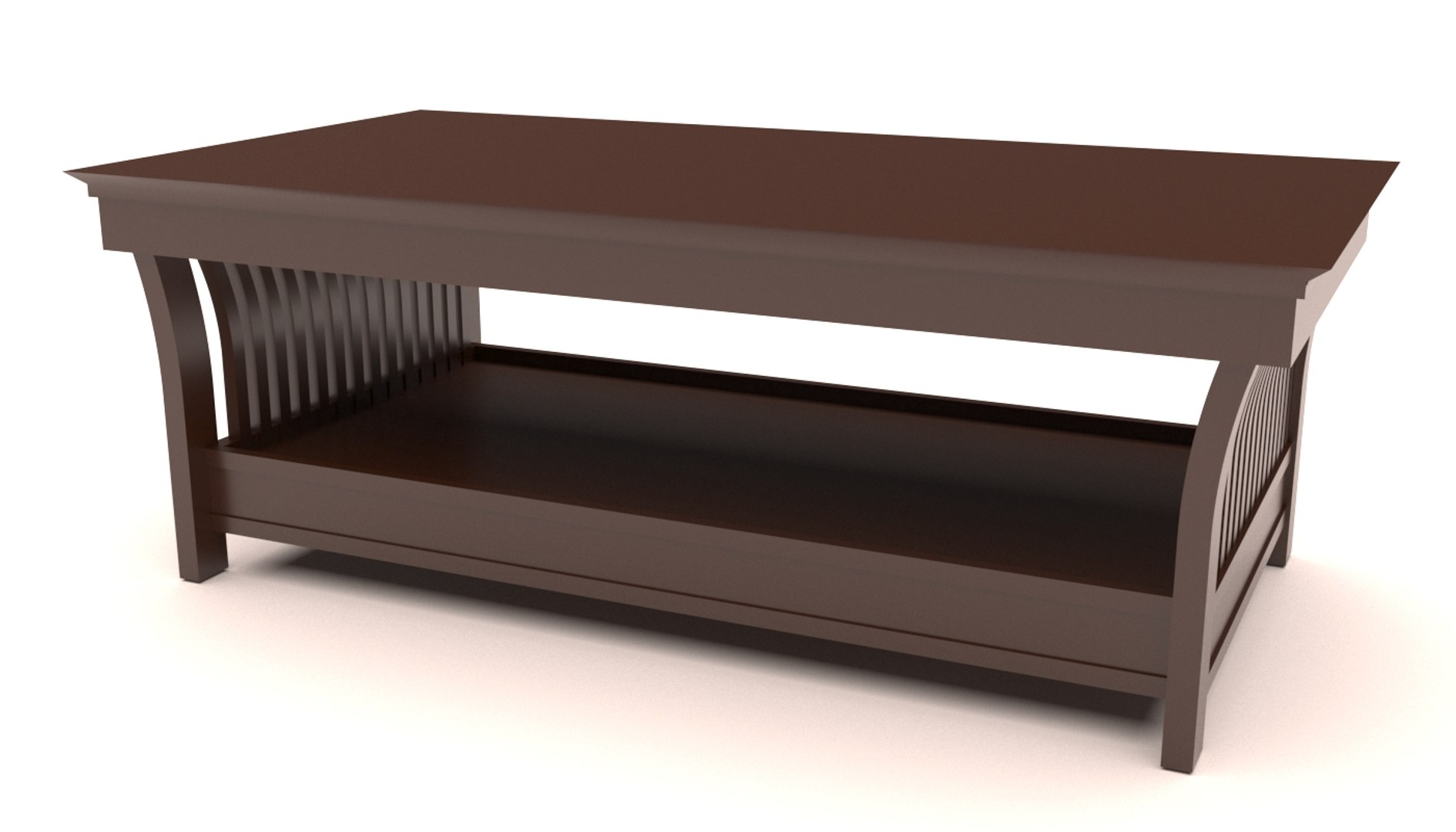 Wooden Teapoy Table Model - TurboSquid 1467094