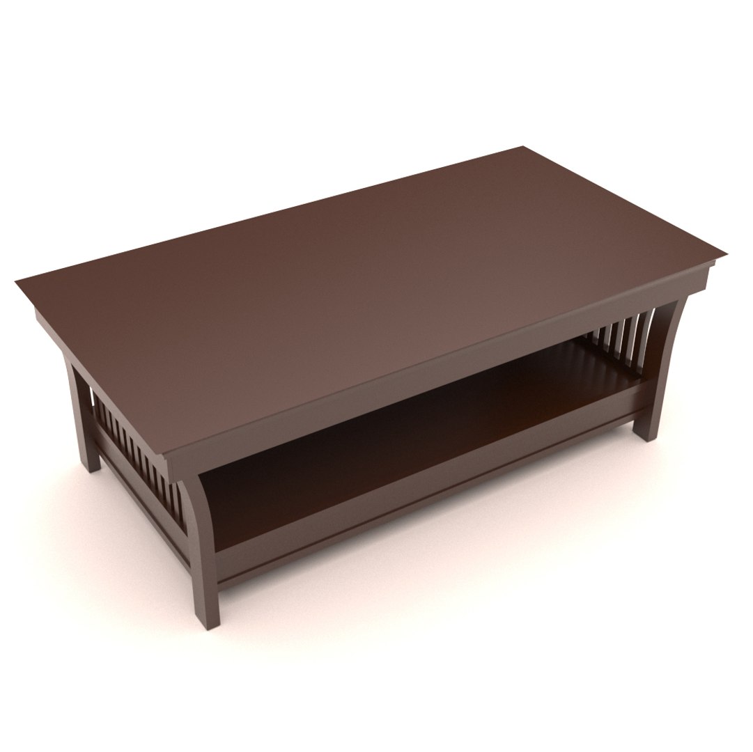Wooden Teapoy Table Model - TurboSquid 1467094