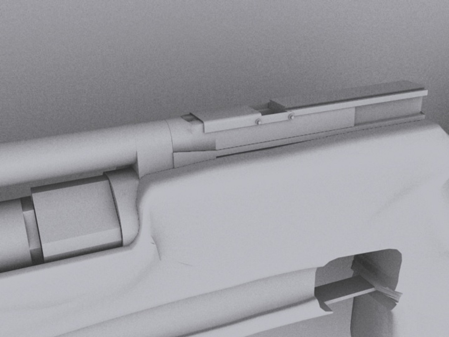 3d C60 Air Rifle Model