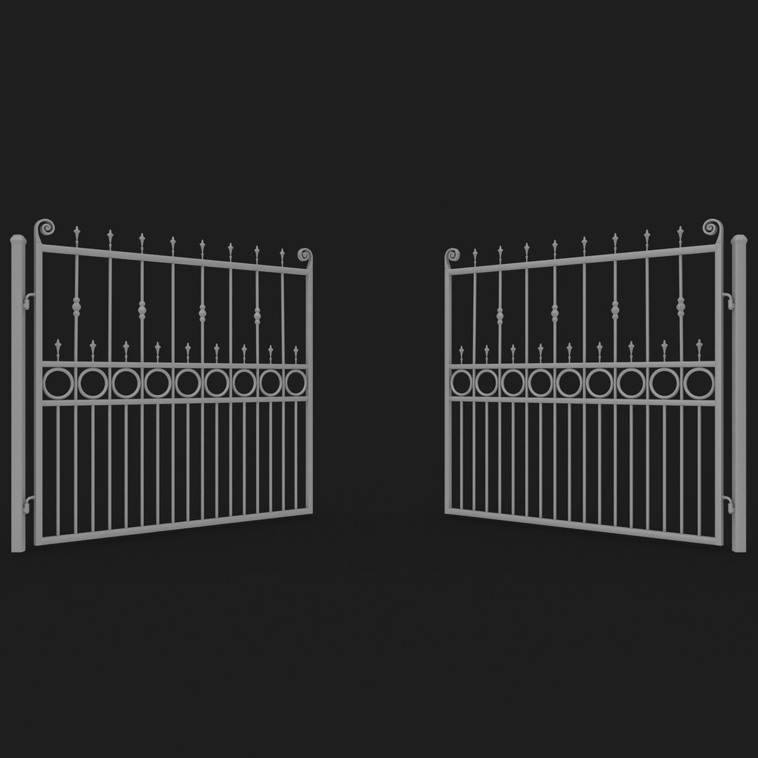 3D gates 2 animation model - TurboSquid 1232528
