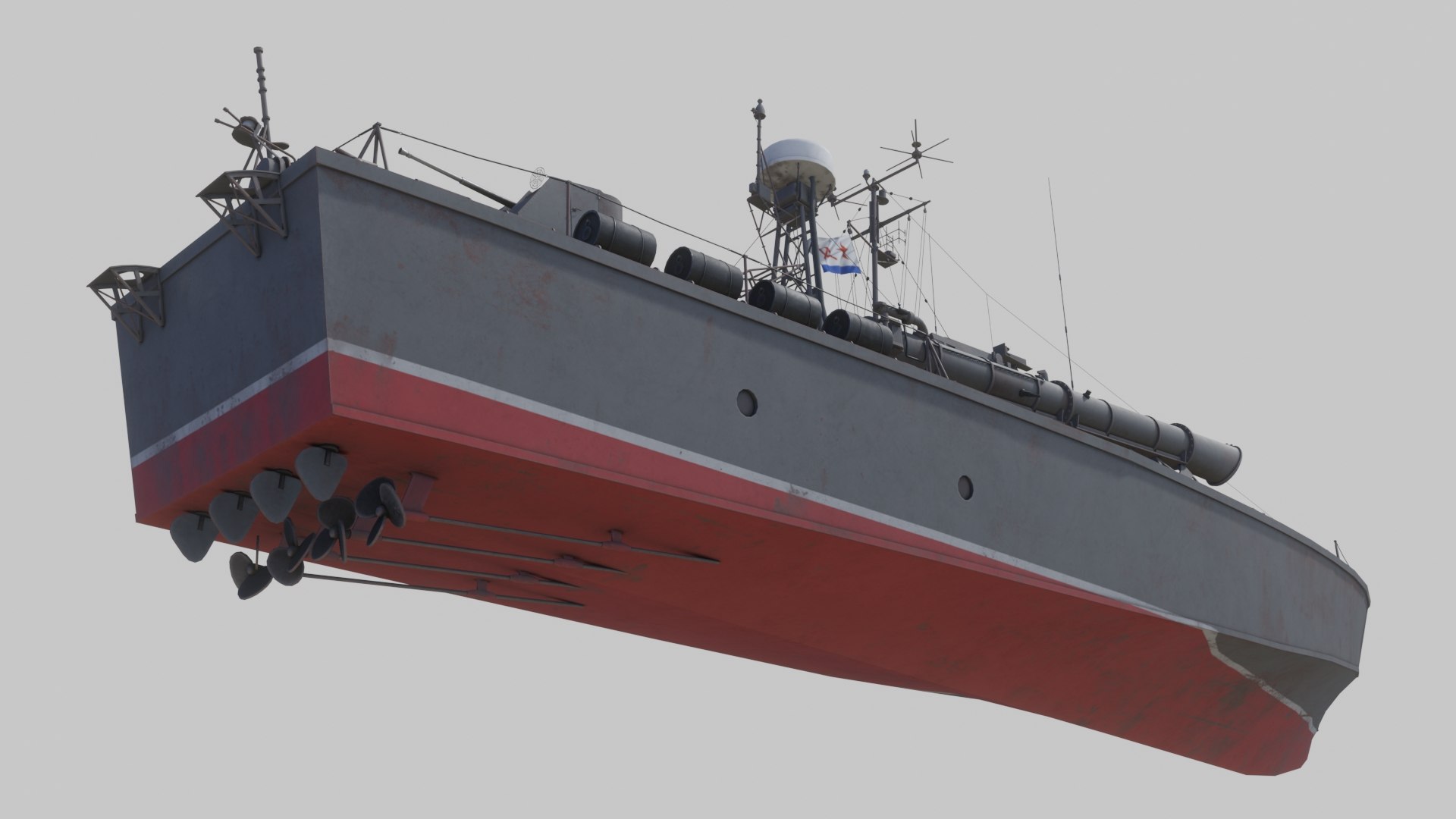 3D Torpedo Boat Project Model - TurboSquid 1712111