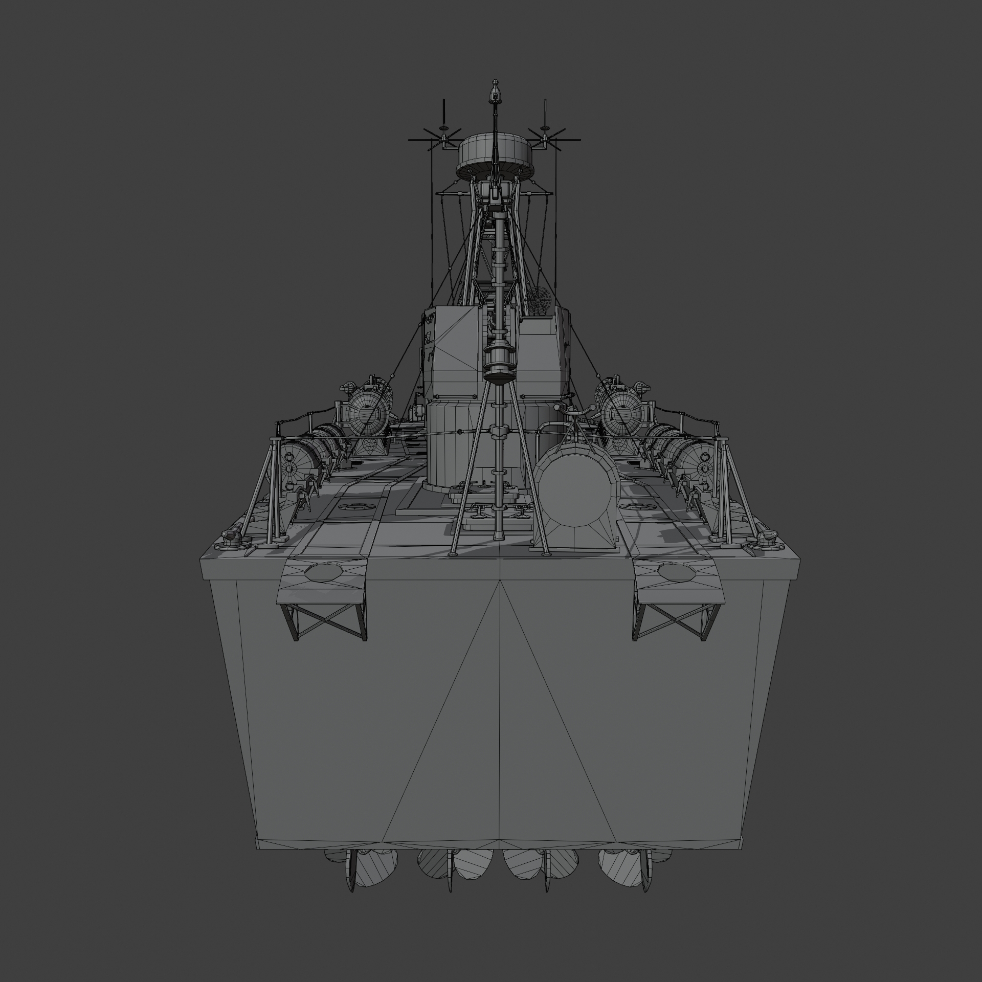 3D torpedo boat project model - TurboSquid 1712111
