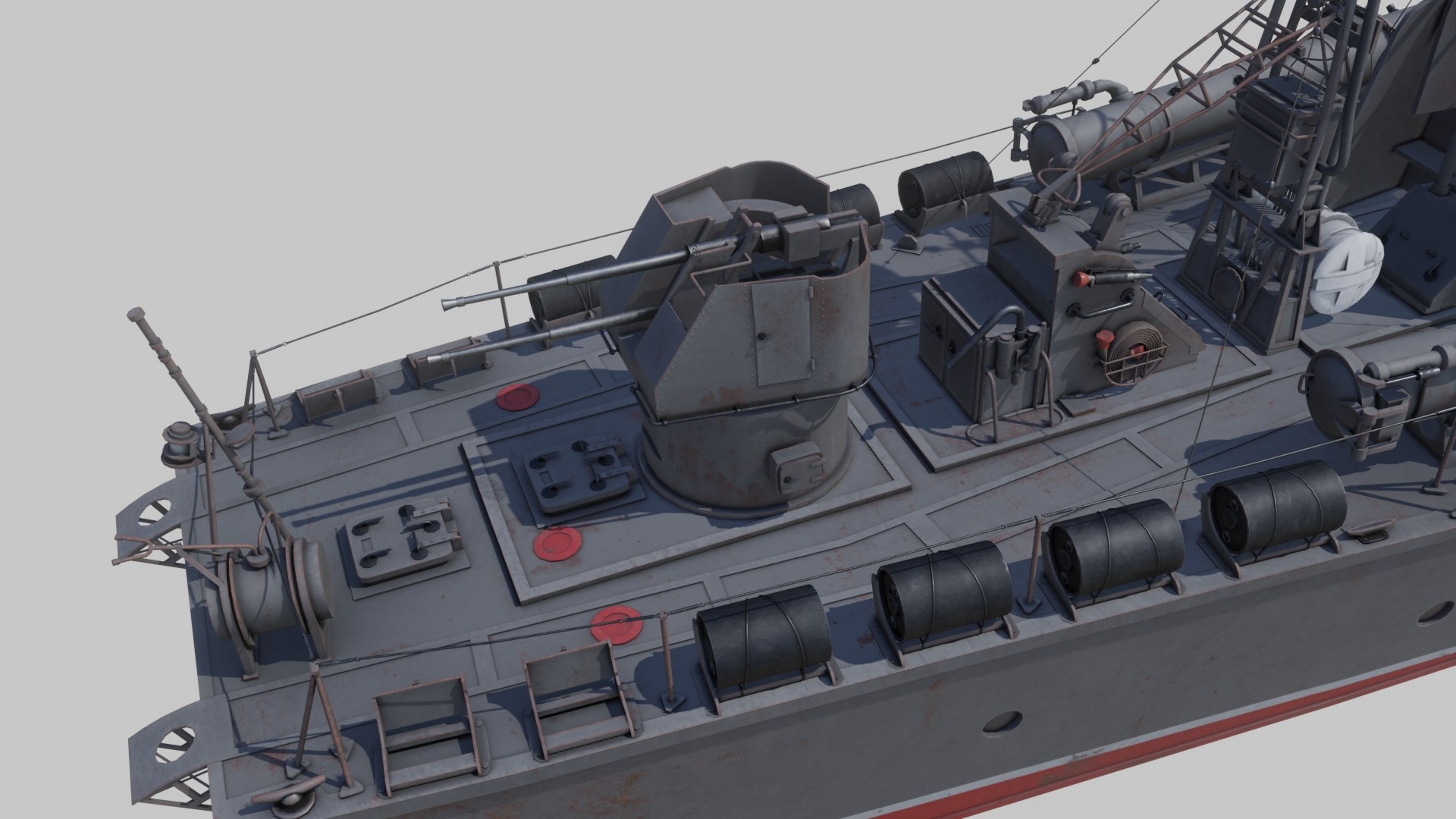 3D torpedo boat project model - TurboSquid 1712111