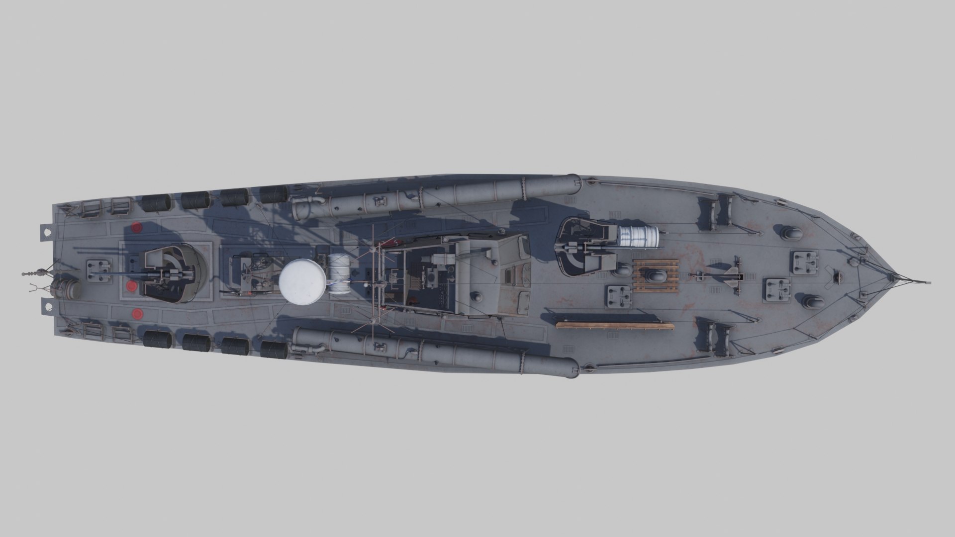 3D torpedo boat project model - TurboSquid 1712111