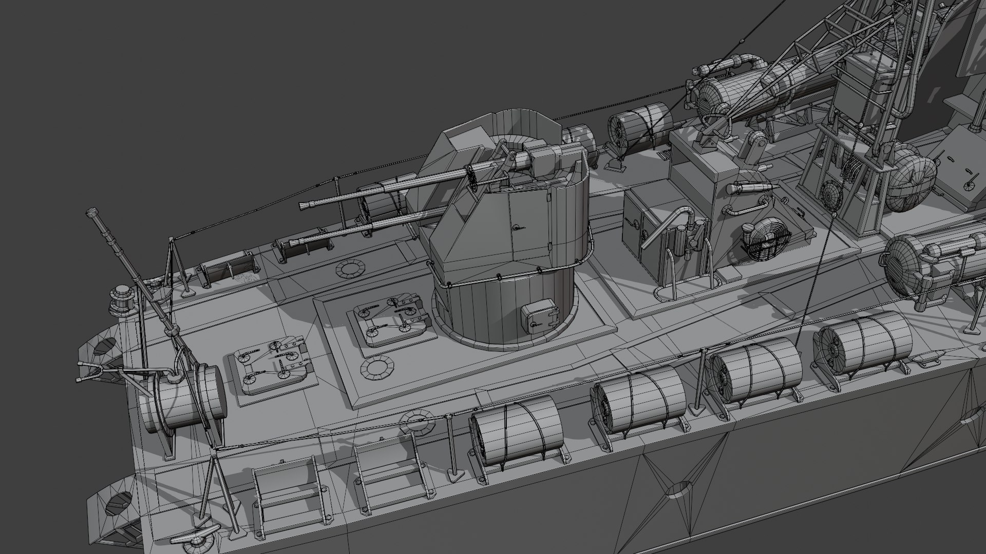3D torpedo boat project model - TurboSquid 1712111