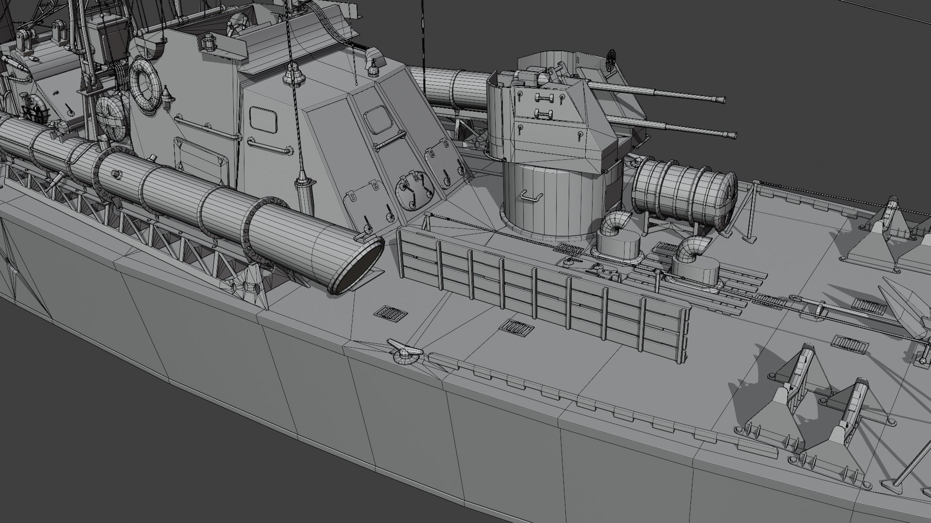 3D torpedo boat project model - TurboSquid 1712111