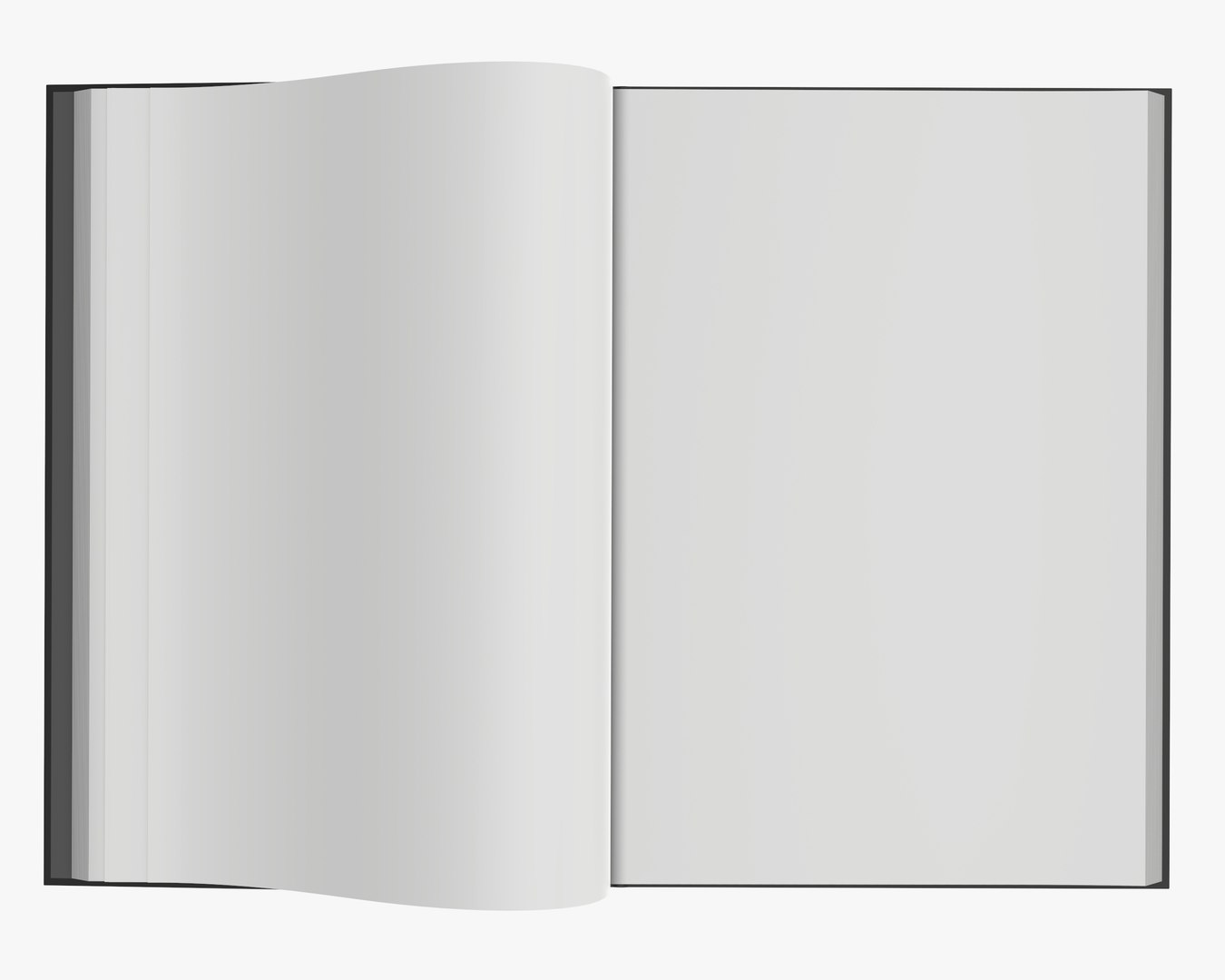 Album Opened A4 Model - TurboSquid 1453911