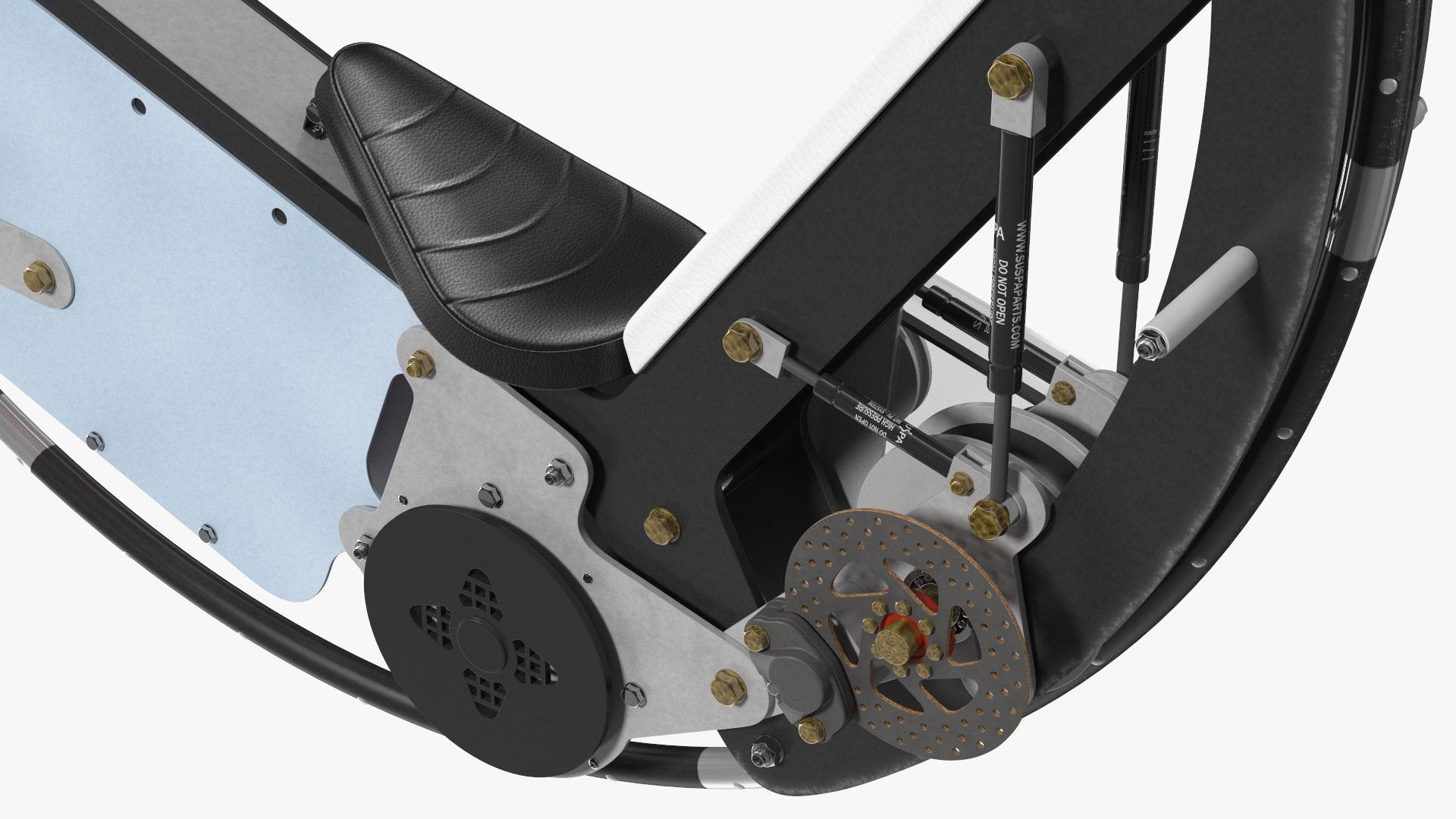 3D Monowheel Motorcycle Rigged - TurboSquid 1848666