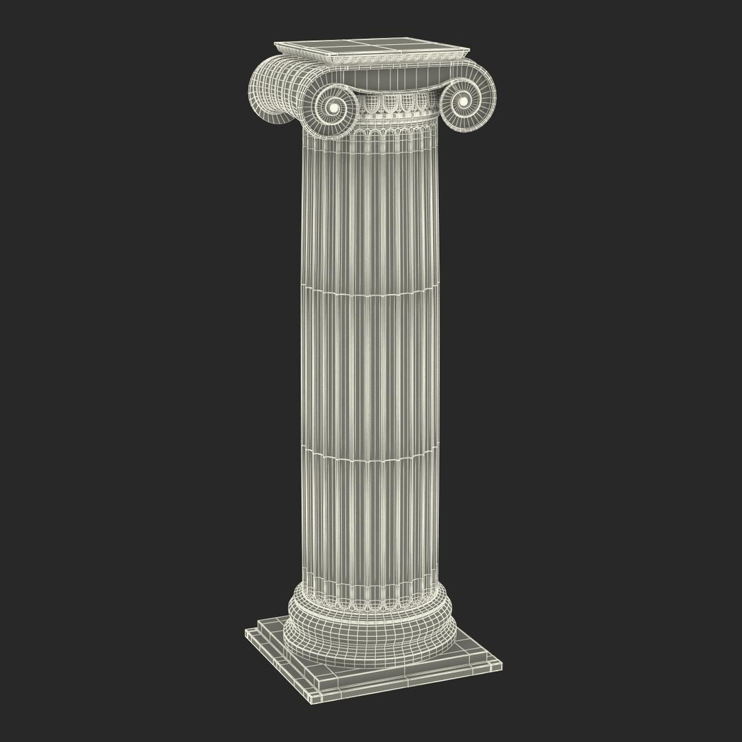 Composite Columns Collection 3D model - TurboSquid 2179093