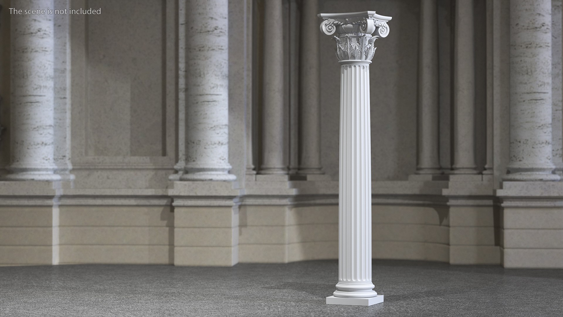 Composite Columns Collection 3D model - TurboSquid 2179093