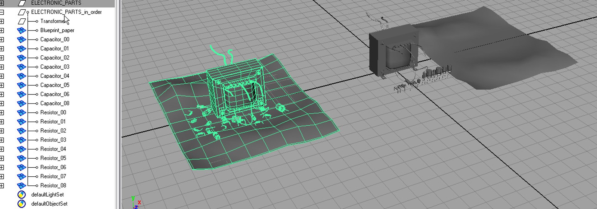 3d Realistic Parts Model