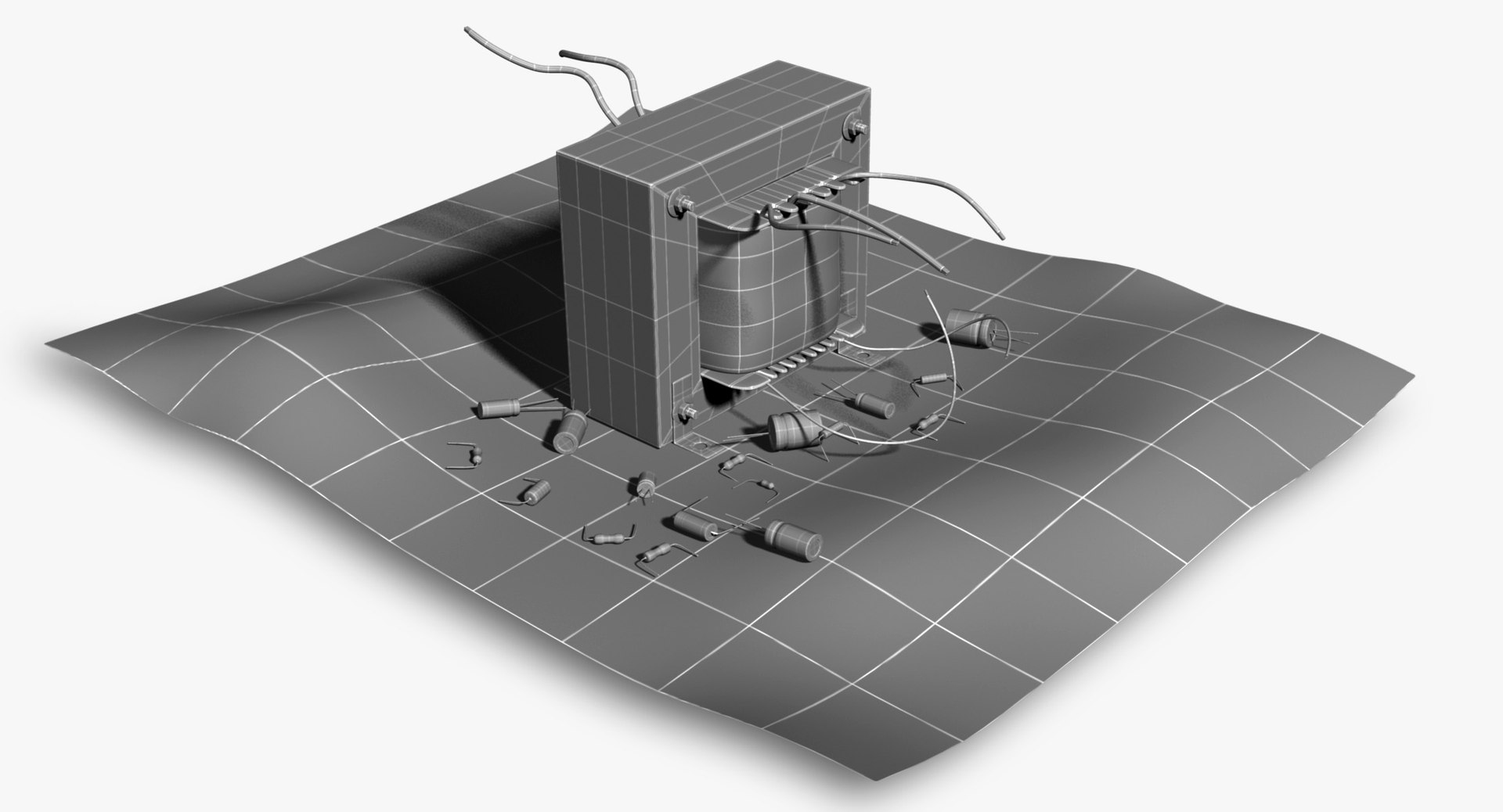 3d Realistic Parts Model