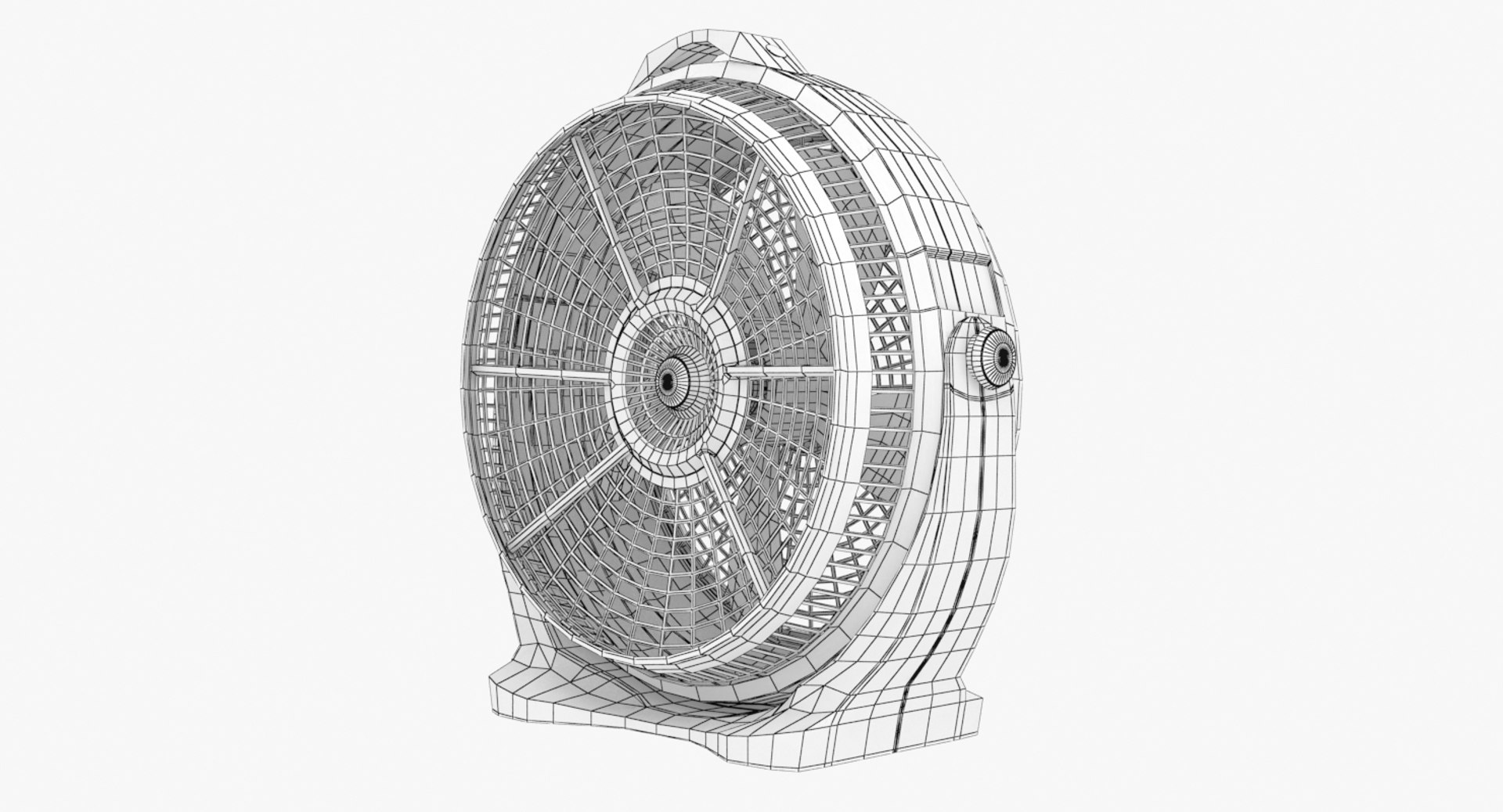 Large Floor Fan 3D Model - TurboSquid 1423437