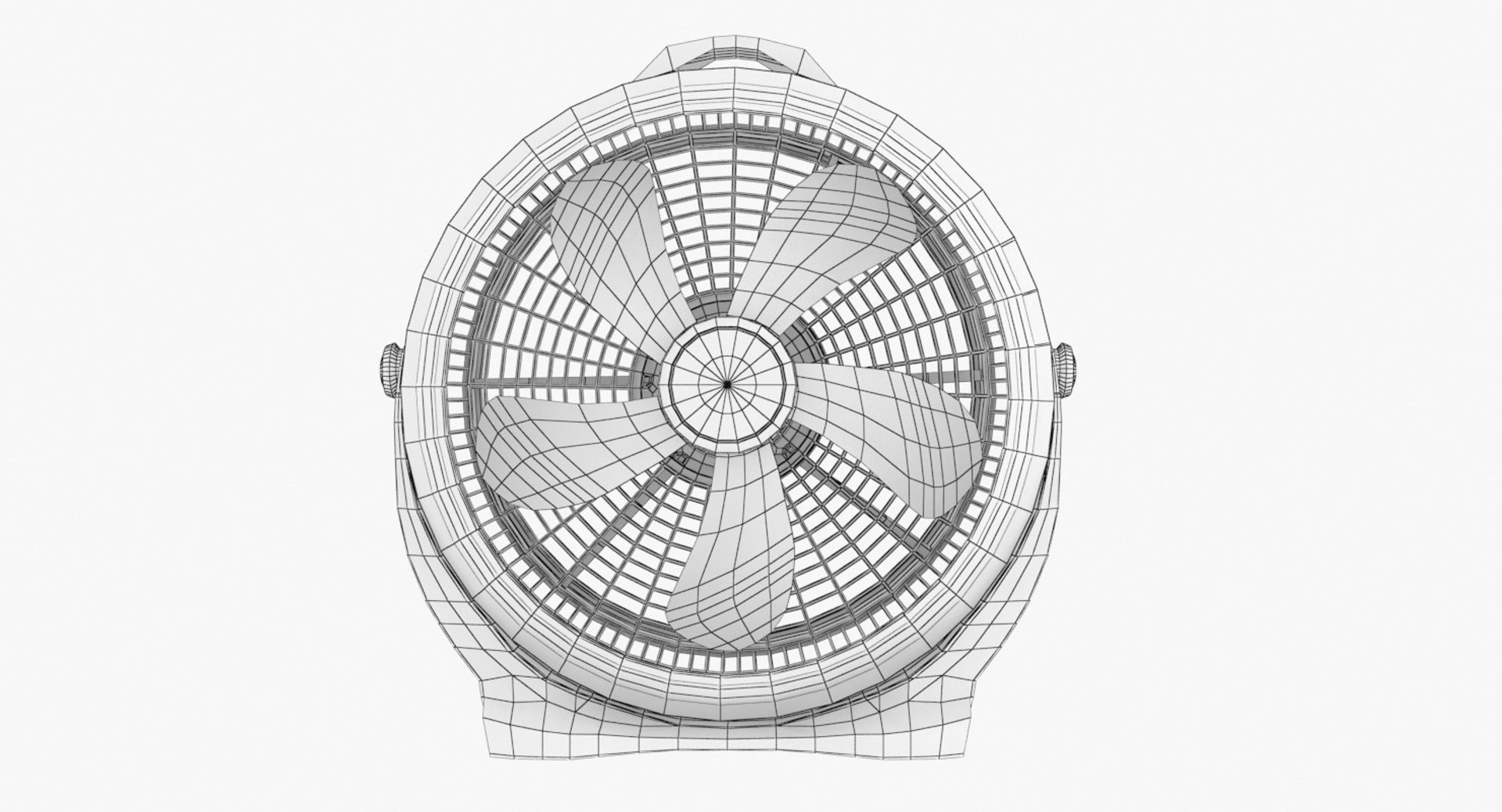 Large Floor Fan 3D Model - TurboSquid 1423437