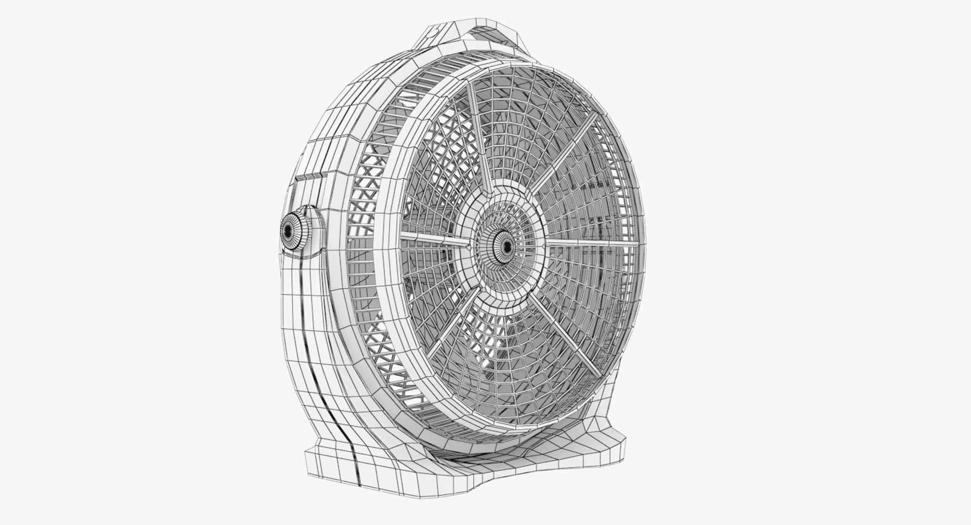 Large Floor Fan 3D Model - TurboSquid 1423437