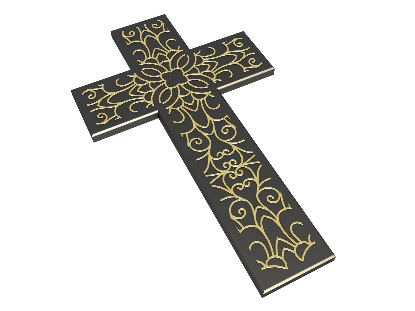 3D cross - TurboSquid 1455901