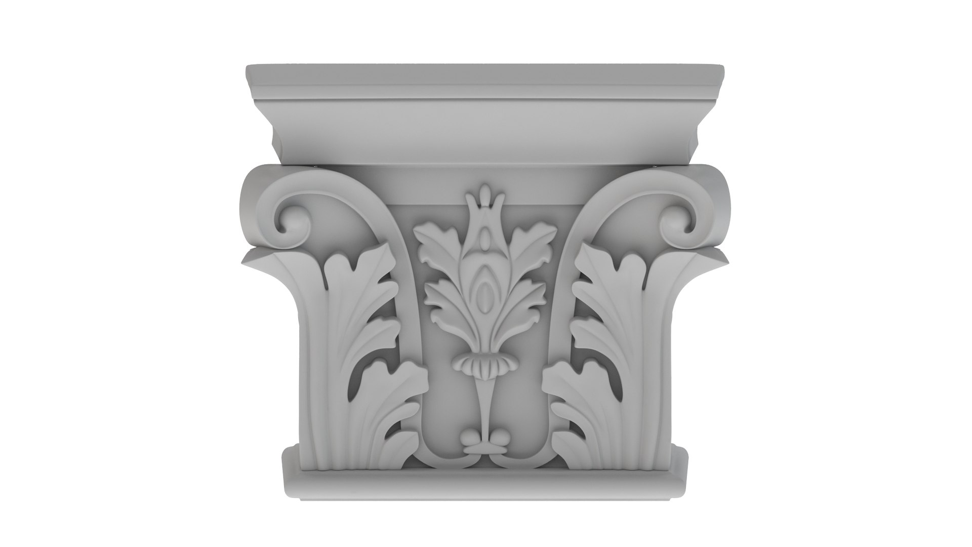 Pilaster Capital 004 3D Model - TurboSquid 1995562