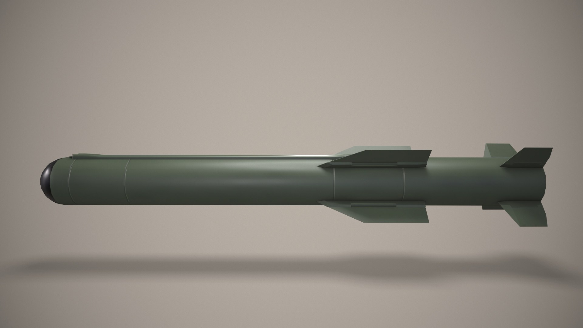 Launcher PARS 3LR With Missile X4 3D Model - TurboSquid 2208889