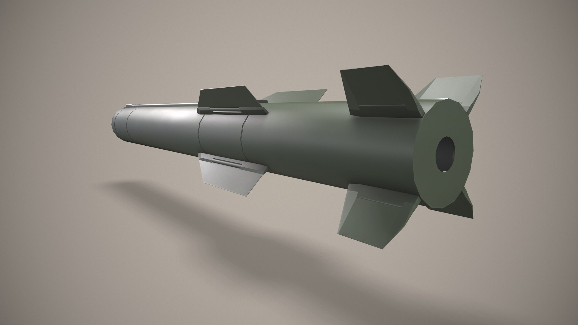 Launcher PARS 3LR With Missile X4 3D Model - TurboSquid 2208889