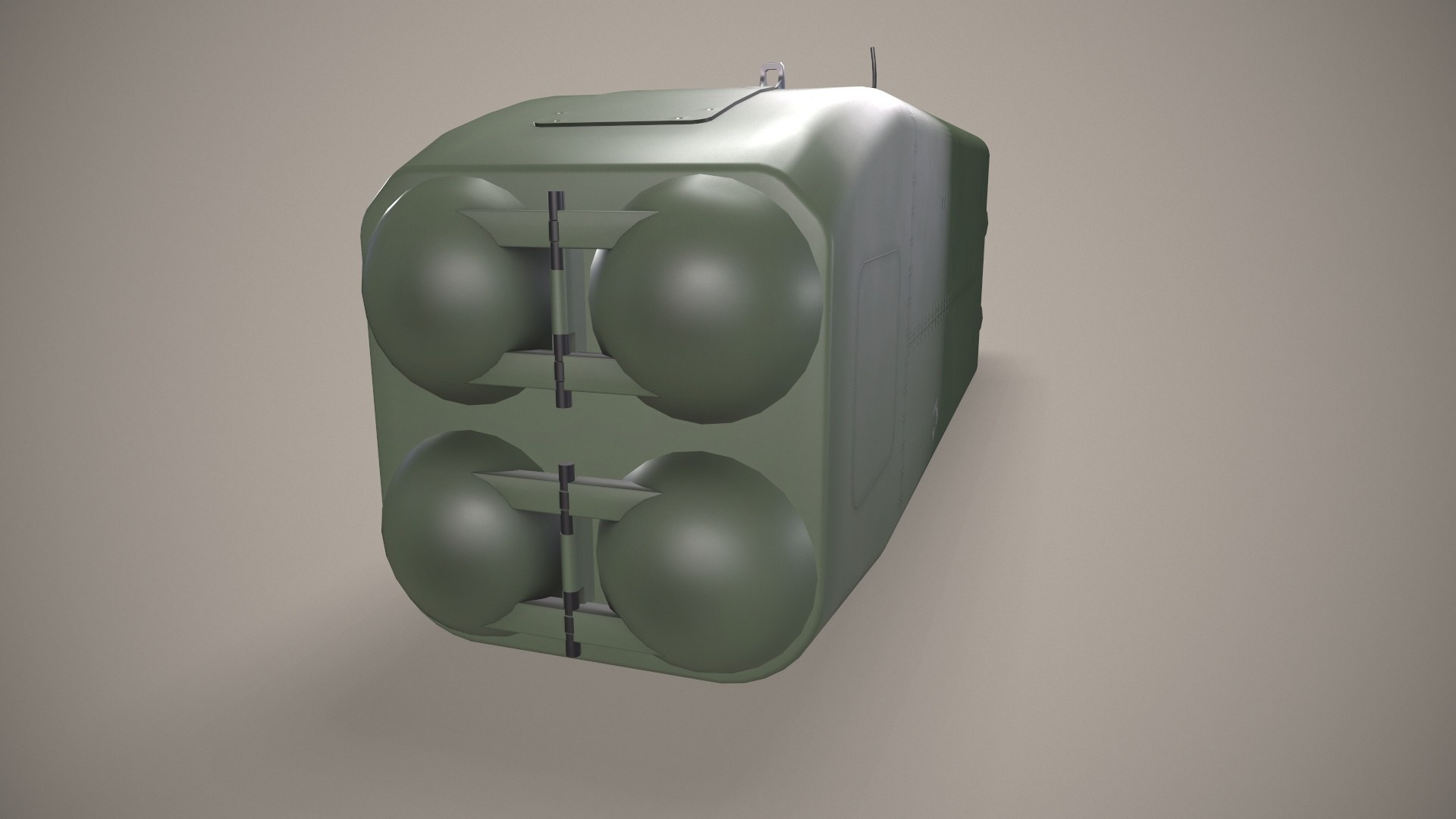 Launcher PARS 3LR With Missile X4 3D Model - TurboSquid 2208889