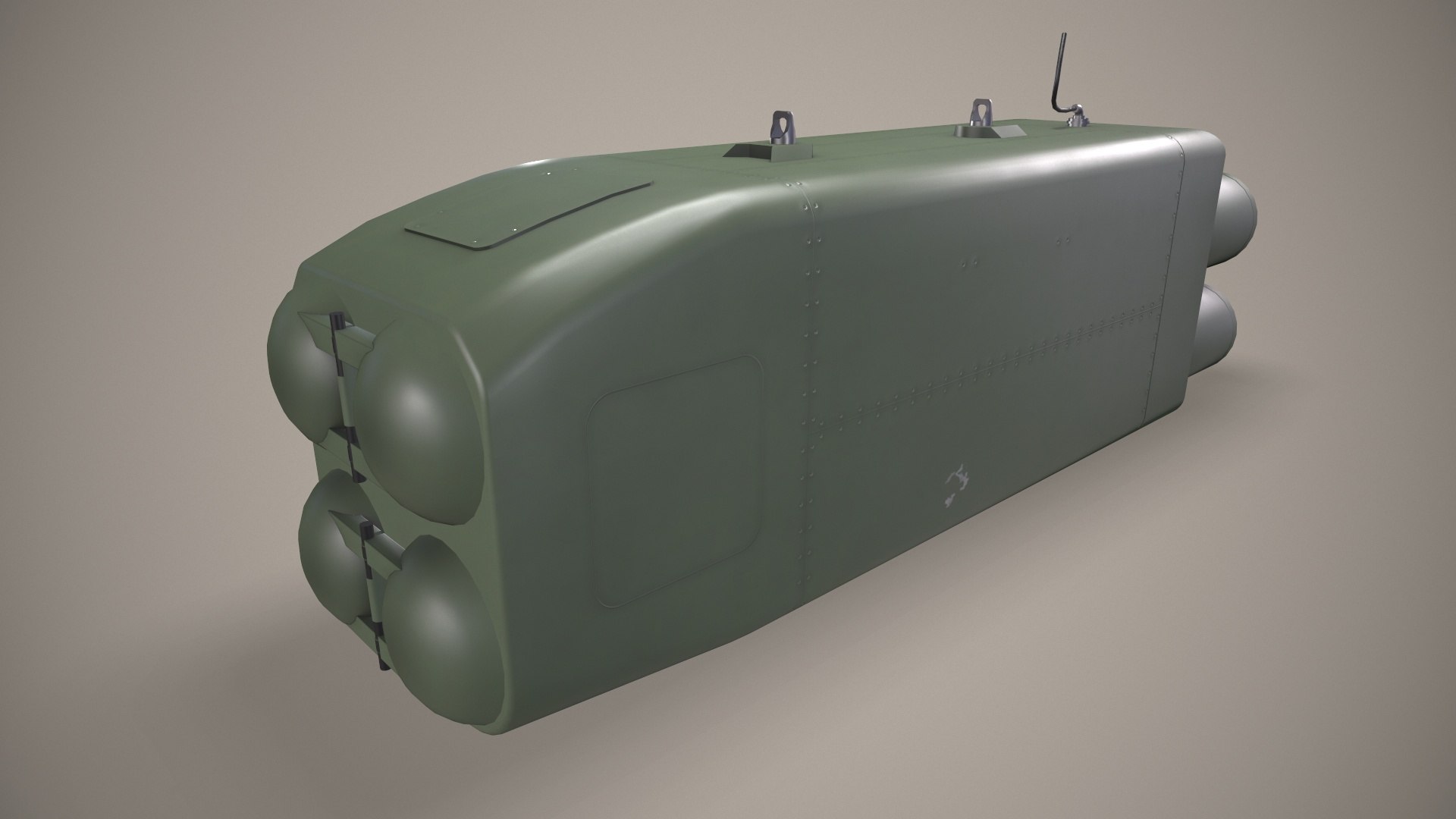 Launcher PARS 3LR With Missile X4 3D Model - TurboSquid 2208889