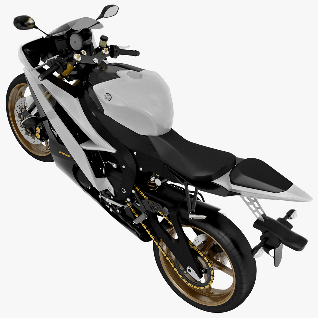 yamaha yzf r6 2 3d 3ds