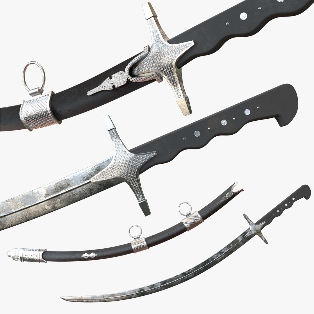 3D model Arabic Sword - TurboSquid 2084702