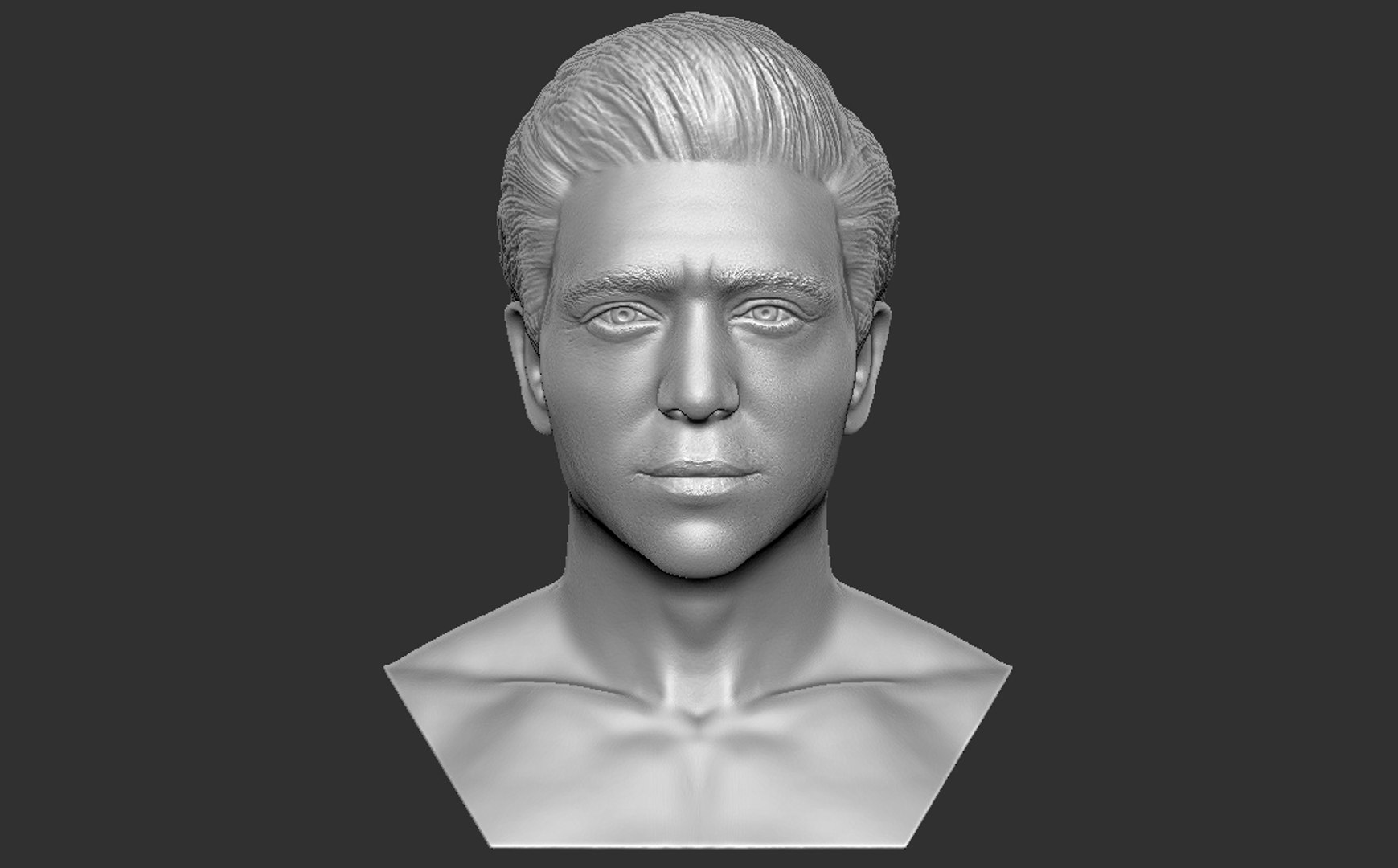 3D bust man printing - TurboSquid 1657569