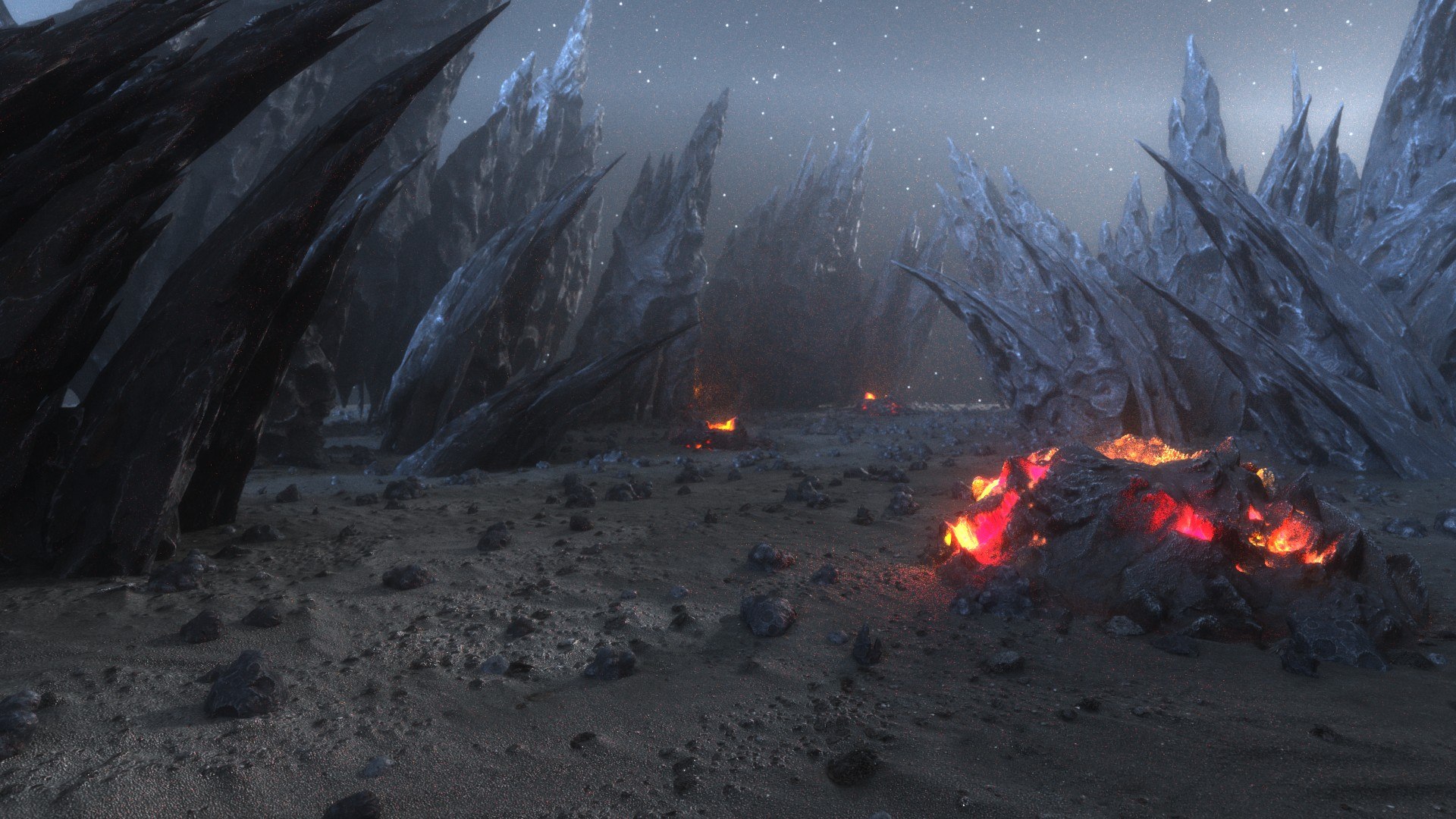 3D Model Dark Planet Hd - TurboSquid 1322825