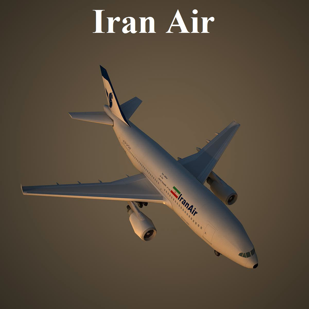 3d model airbus a-310 airlines