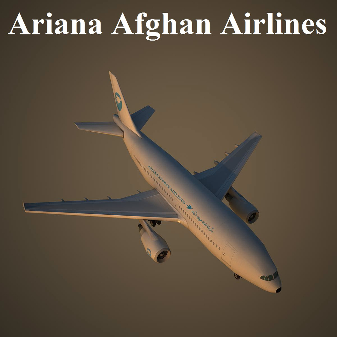 3d Model Airbus A-310 Airlines