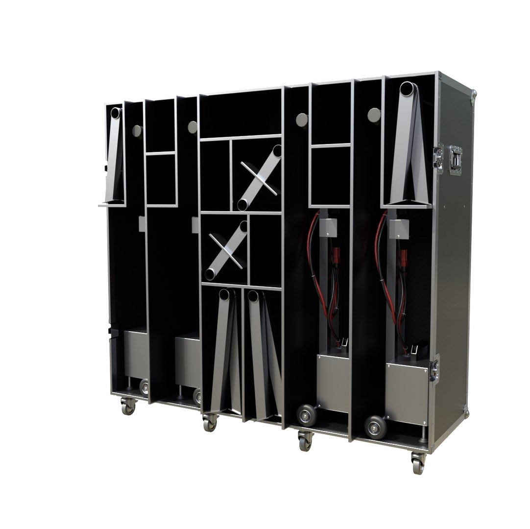 3D Storage Case For Race Car Kits Model - TurboSquid 2199552