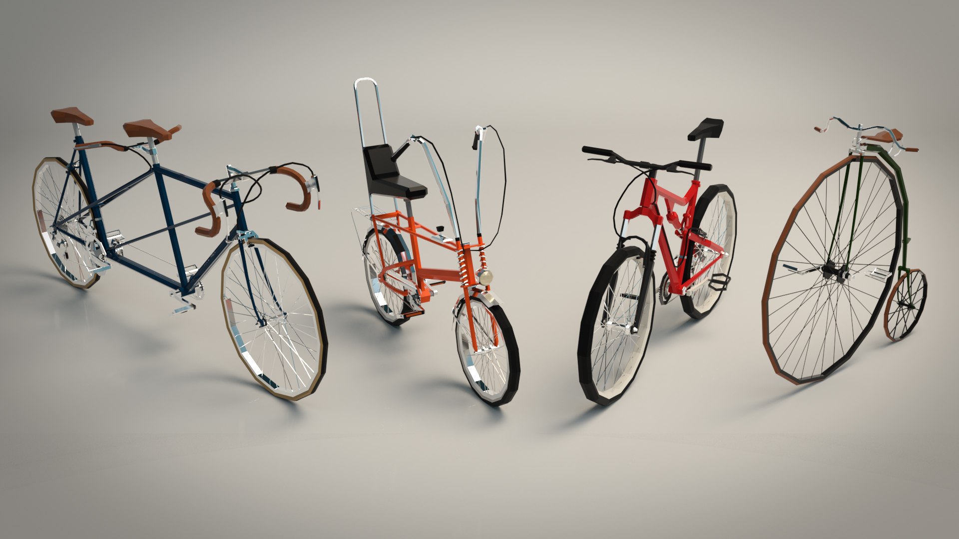 Bike Model - TurboSquid 1502845