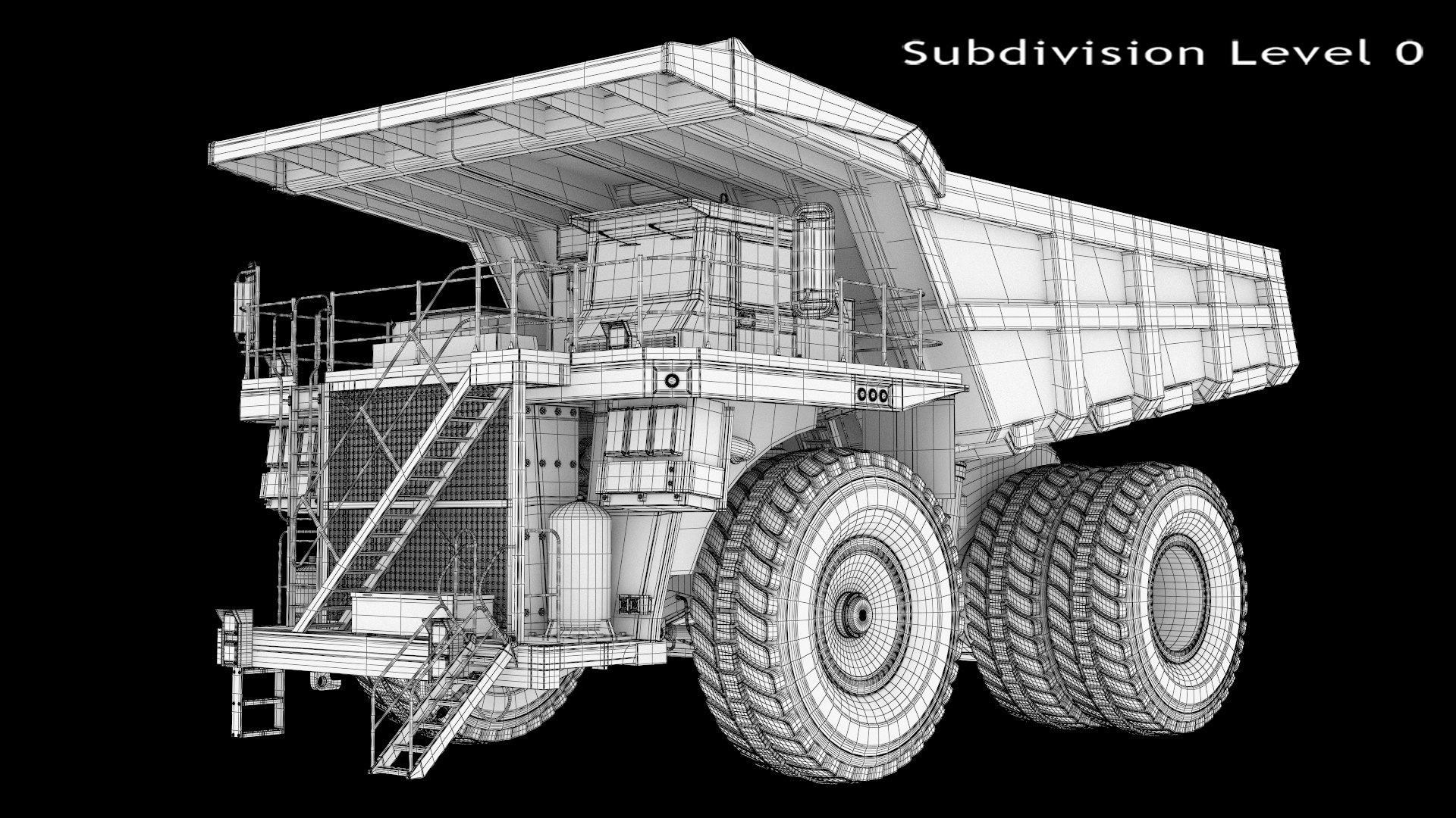 3D Mining Dump Truck Model - TurboSquid 2118055