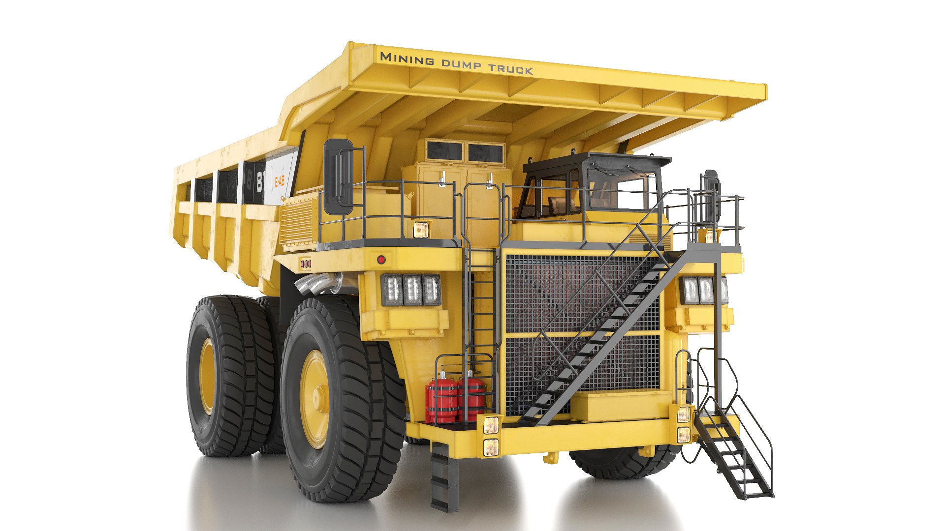 3D Mining Dump Truck Model - TurboSquid 2118055