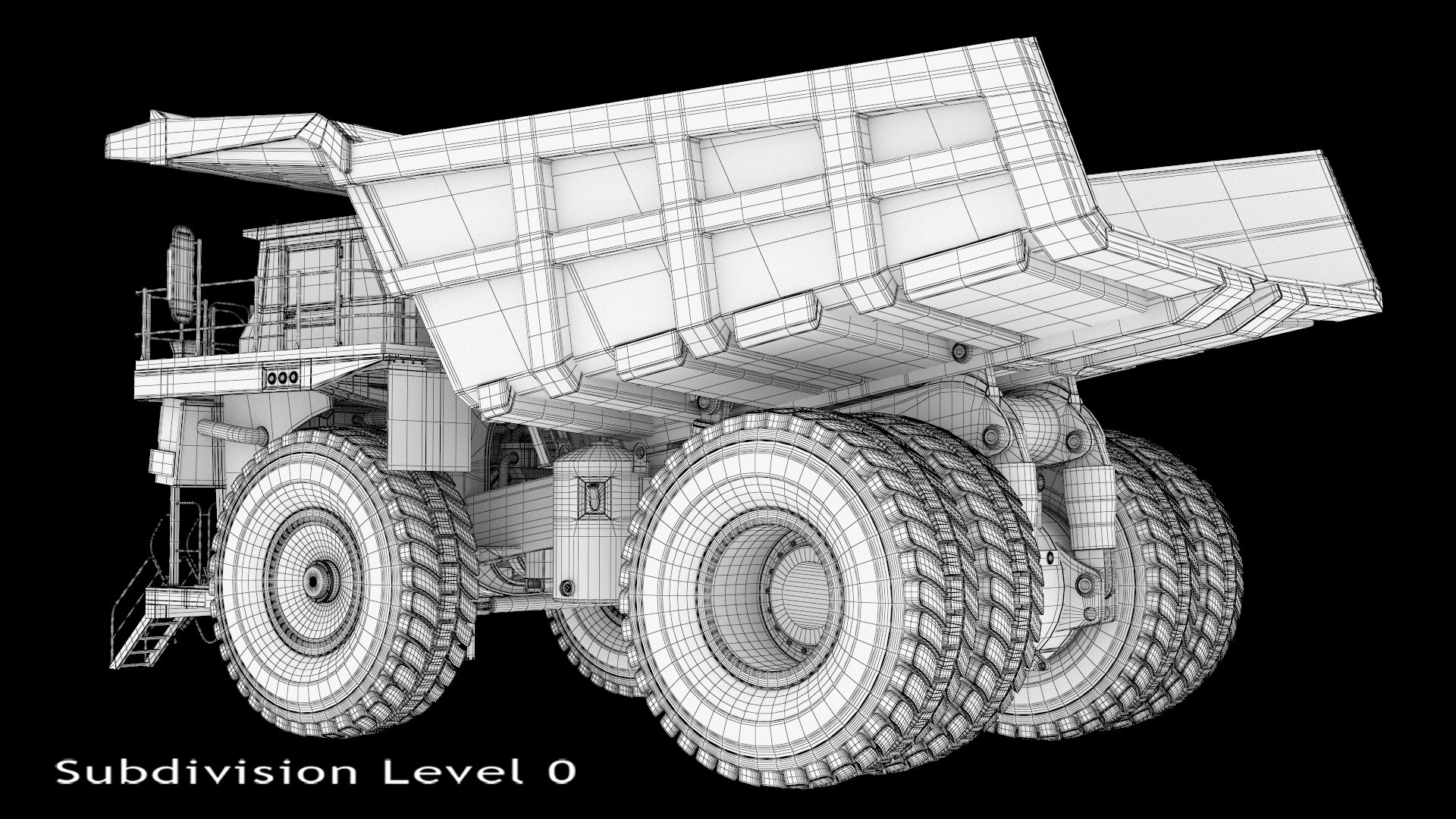 3D Mining Dump Truck Model - TurboSquid 2118055